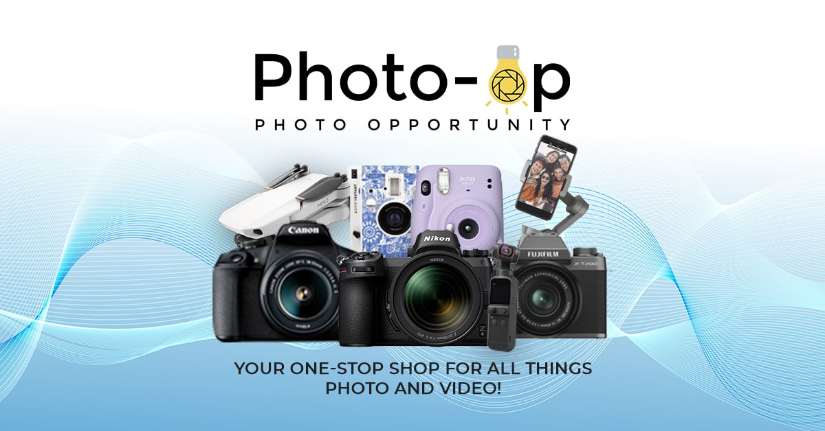 Nikon, Canon, Fujifilm and more for all your shooting needs!