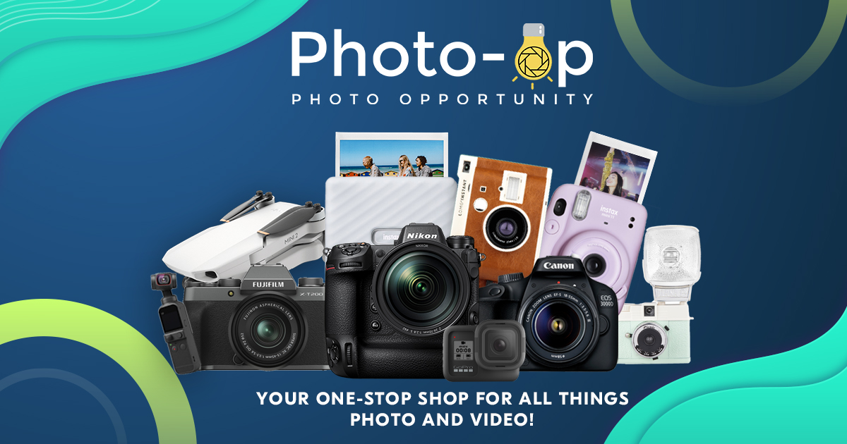 Photo-Op | Your go-to-shop for your photo and video needs!