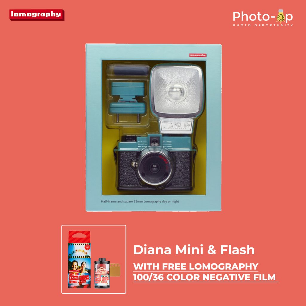 Diana Mini & Flash + 1 roll of Lomography Purple Film | Photo-Op