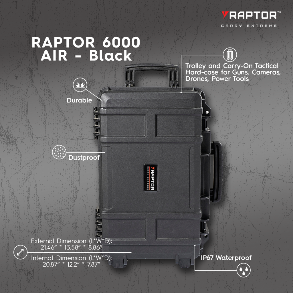 Raptor 6000 Air Hard Case | Photo-Op