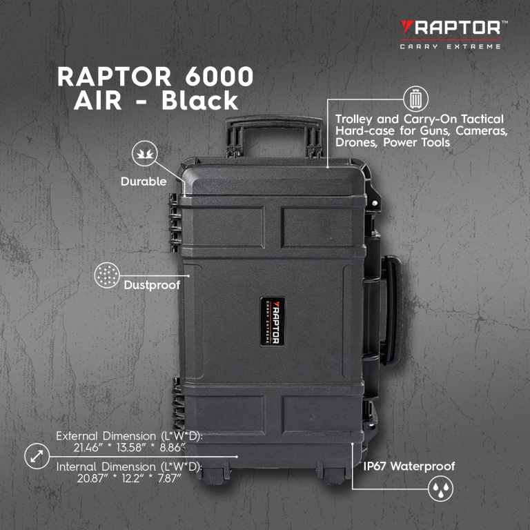 Raptor 6000 Air Hard Case | Photo-Op