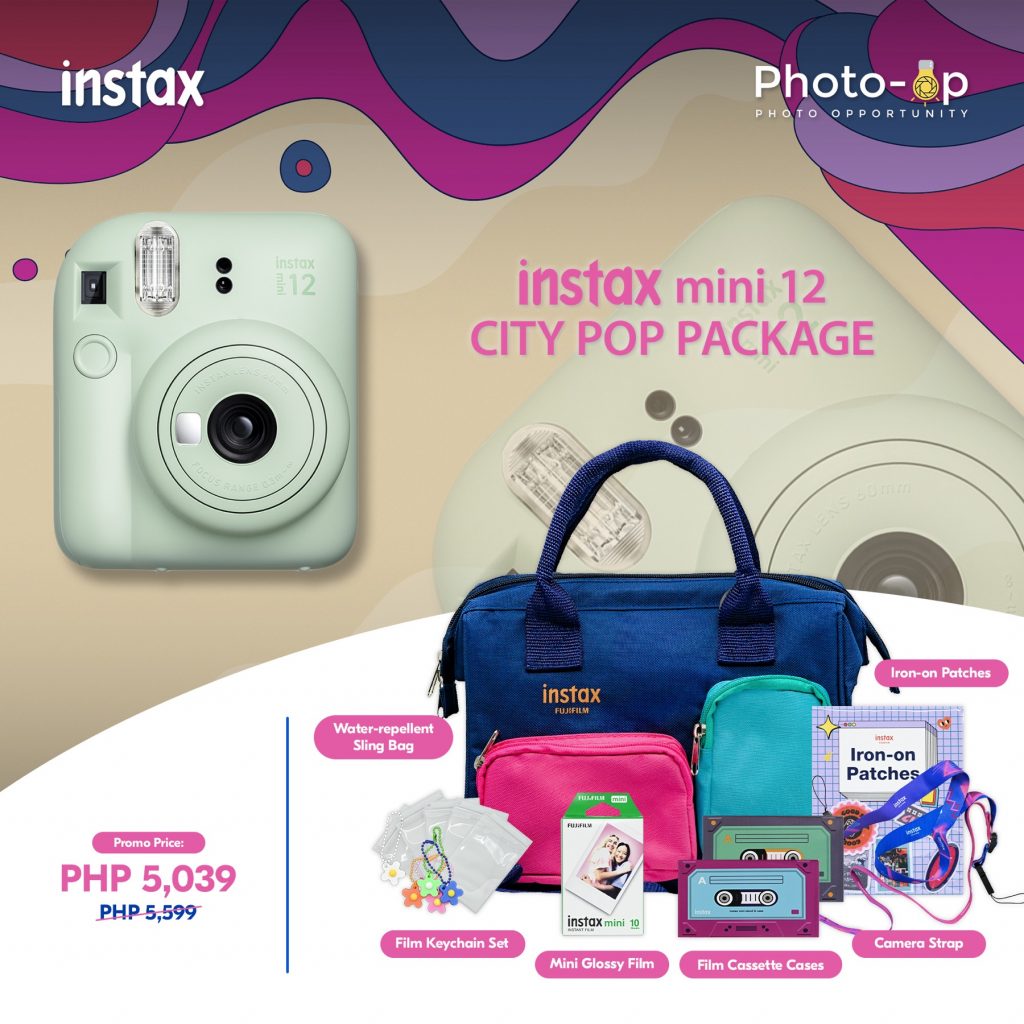 Instax Mini 12 City Pop package | Photo-Op