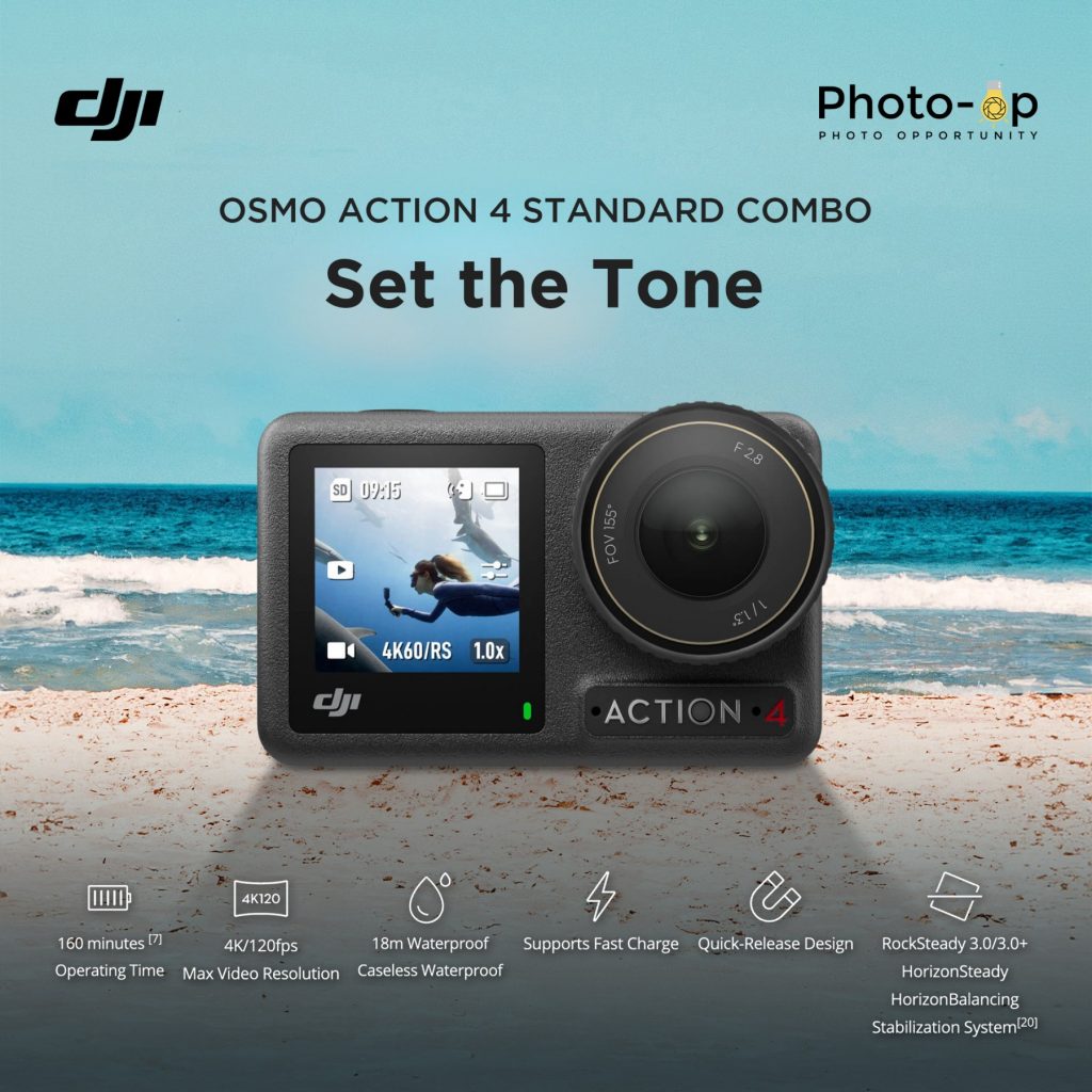 Osmo Action 4 Standard Combo | Photo-Op